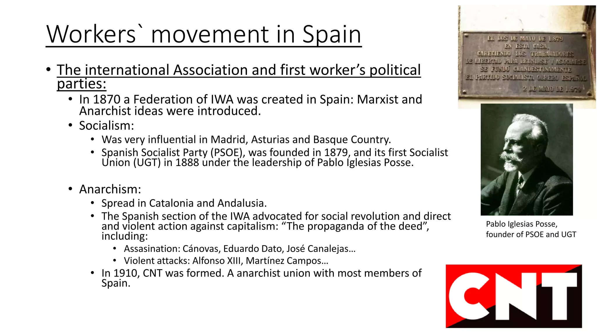 Unit 5 industrial rev. in spain | PPTX