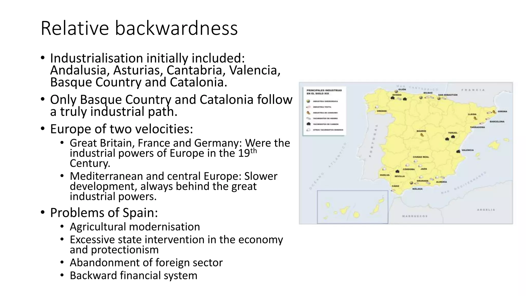 Unit 5 industrial rev. in spain | PPTX