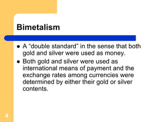International monetary system | PPT