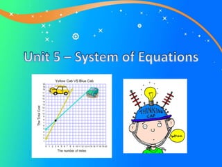 Unit 5 introduction systems of equations | PPTX