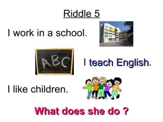 2B Job Riddles | PPT