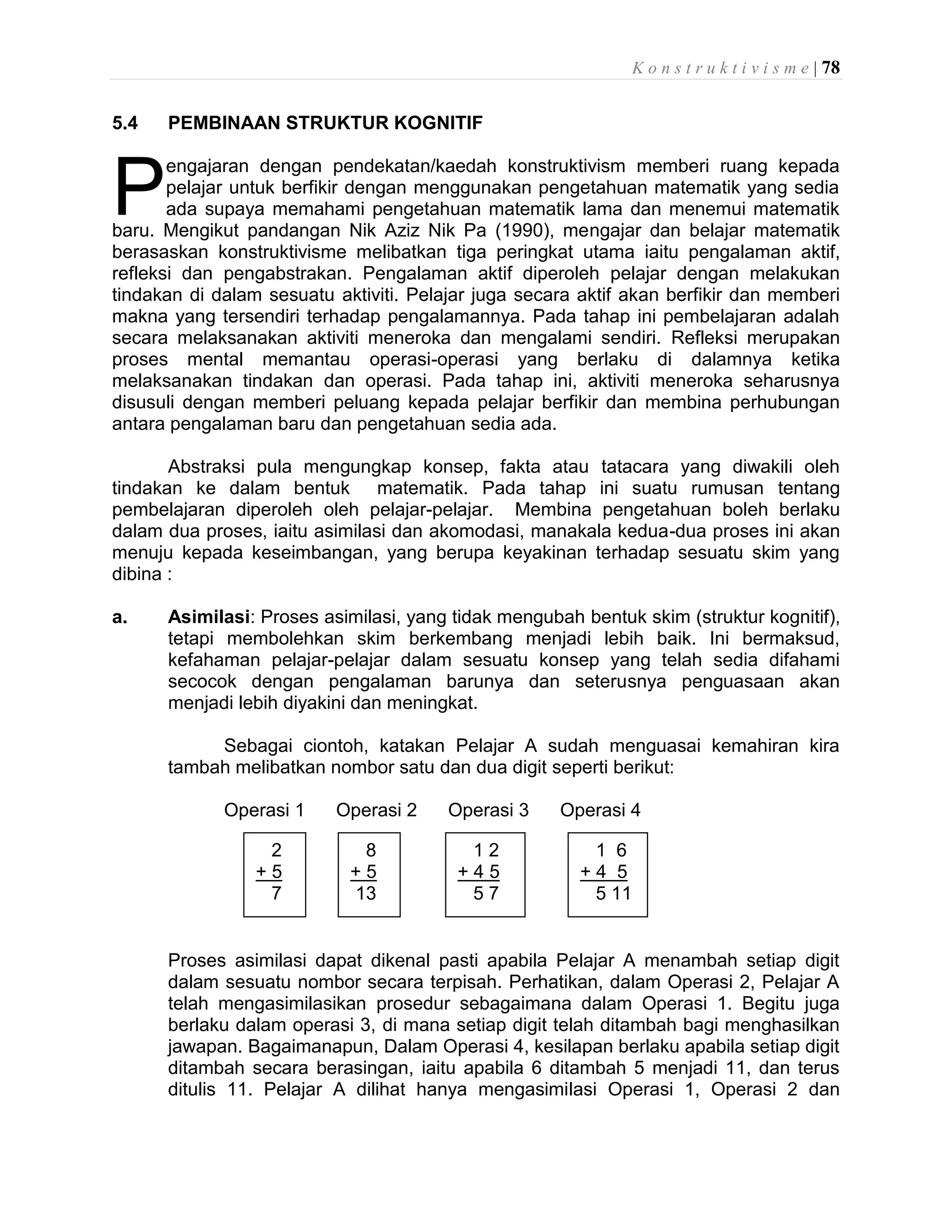 Unit 5 konstruktivisme | PDF