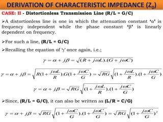 Unit_5_Lecture-2_characteristic impedance of the transmission line | PDF