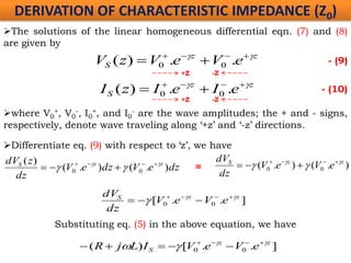 Unit_5_Lecture-2_characteristic impedance of the transmission line | PDF