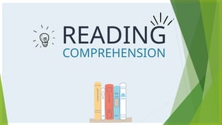 Reading Comprehension - Basics to Advanced | PPTX