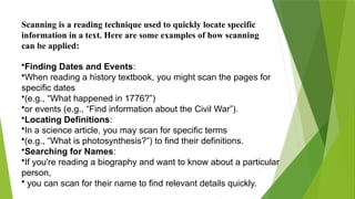 Reading Comprehension - Basics to Advanced | PPTX