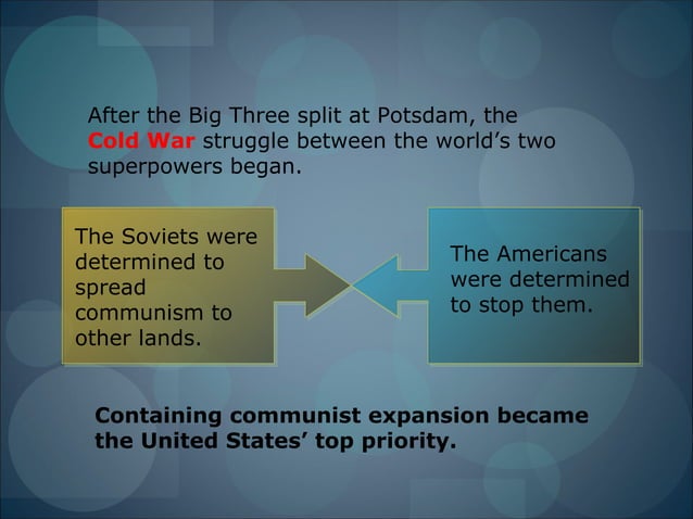 Unit 5 lesson 1 the cold war begins | PPT | Free Download