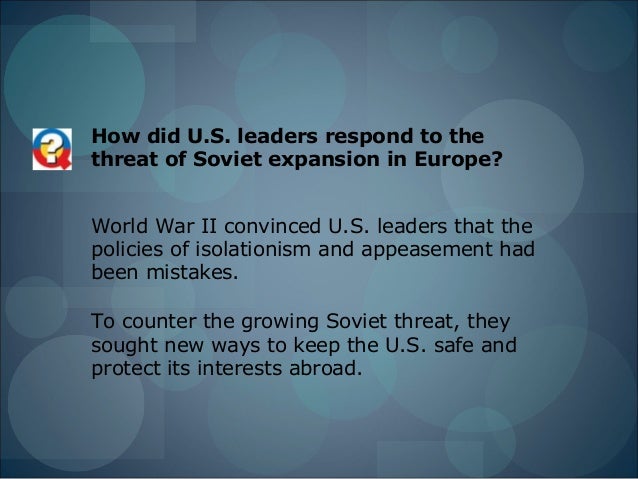 Unit 5 Lesson 1 The Cold War Begins unit-5-lesson-1-the-cold-war-begins