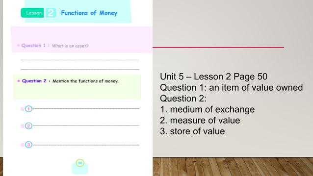 unit 5 lesson 2( functions of money).pptx
