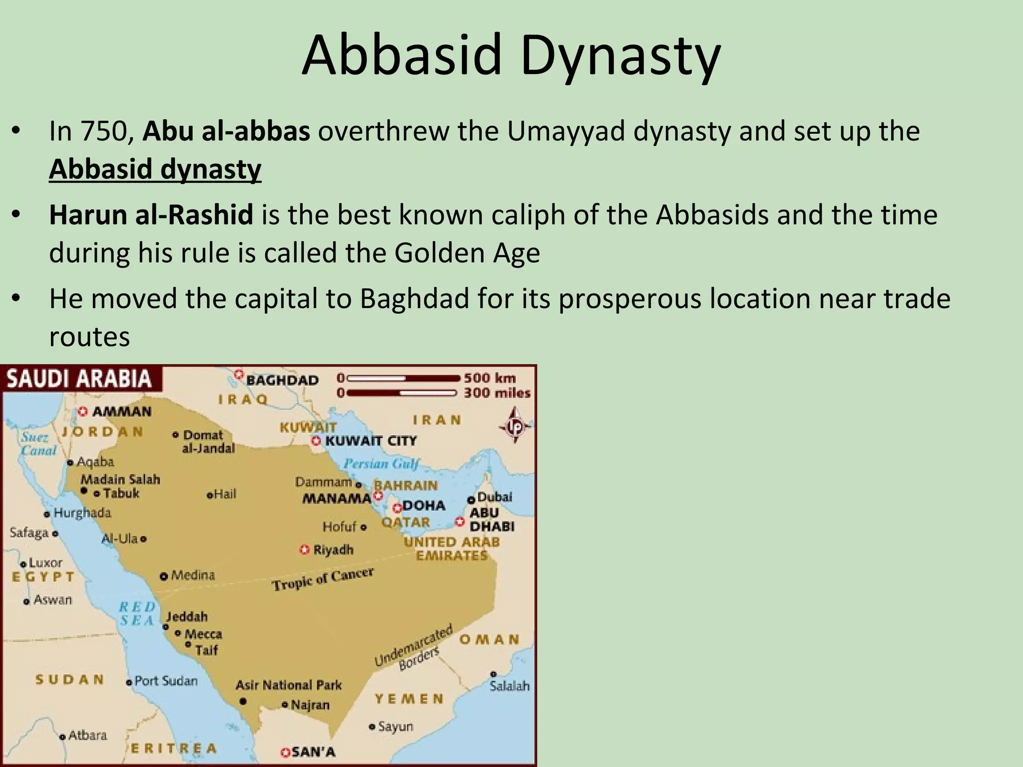 Unit 5 lesson 2 muslim dynasties | PPT