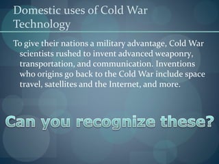 Unit 5 lesson 3 the cold war expands | PPT | Arms & Ammunition ...