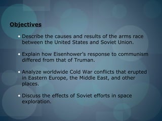 Unit 5 lesson 3 the cold war expands | PPT | Arms & Ammunition ...