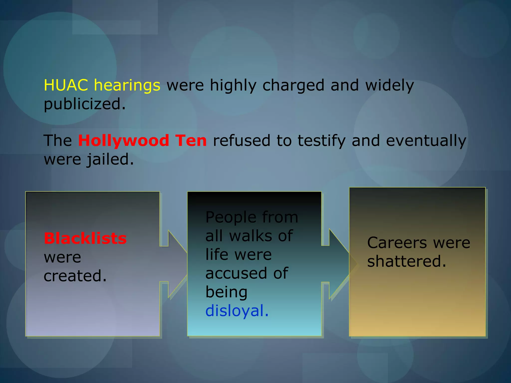 Unit 5 lesson 4 the cold war at home | PPT