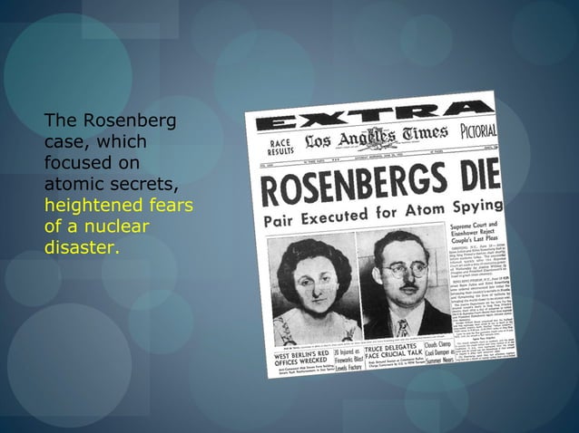 Unit 5 lesson 4 the cold war at home | PPT