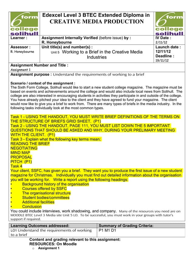 Unit 5 lo1_assignment_1 | DOC