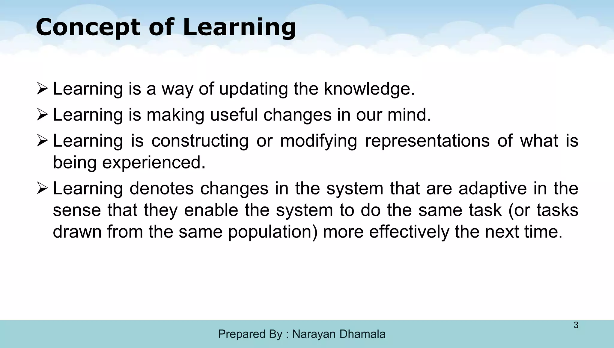 AI Unit 5 machine learning | PDF