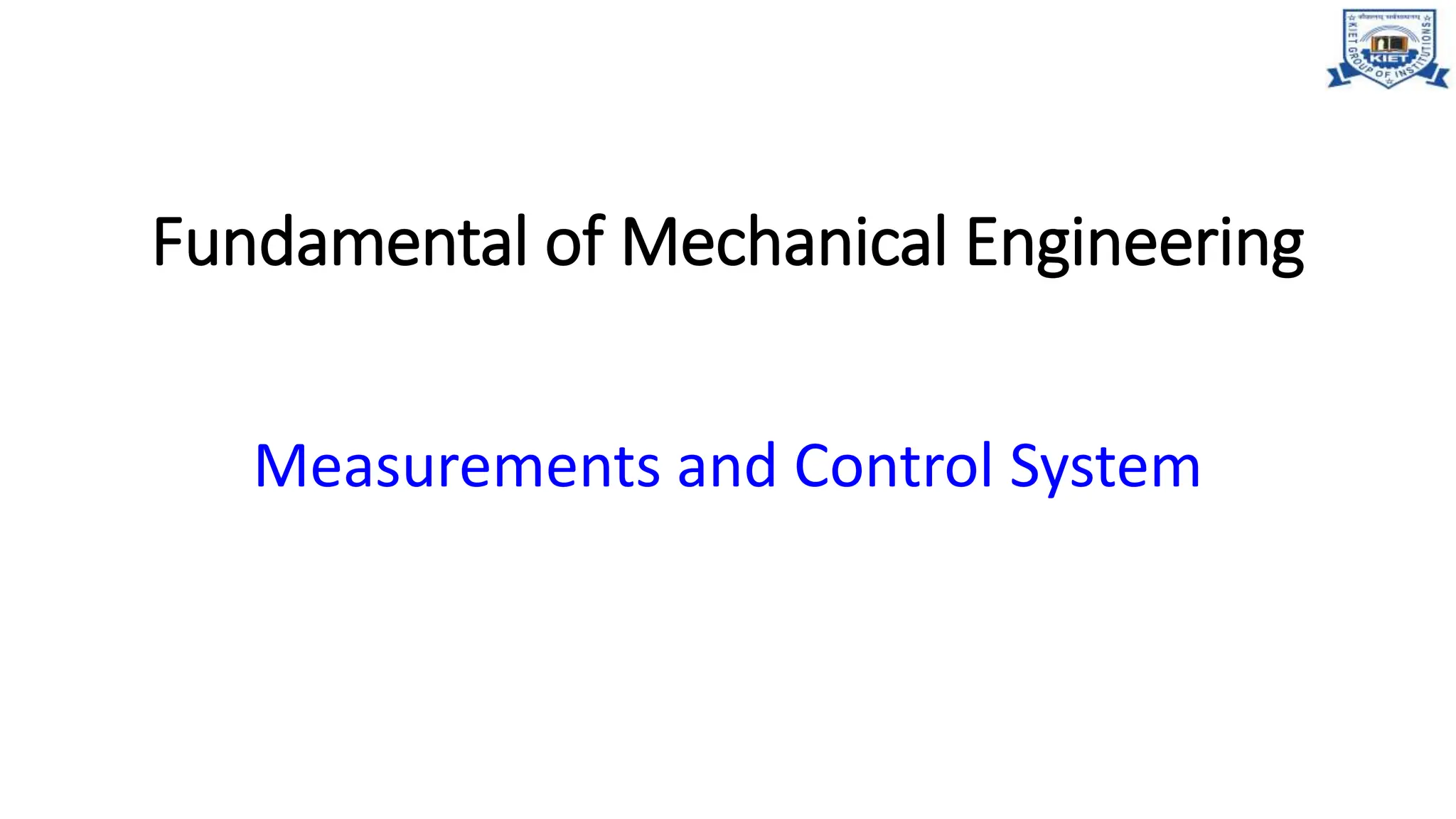 Unit 5_measurement & control.pptx | Physics | Science