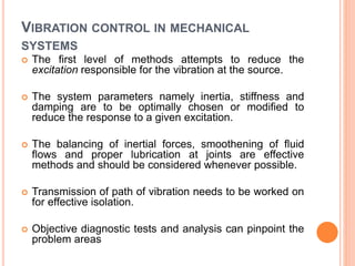 Measurement & Control of Vibration | PDF