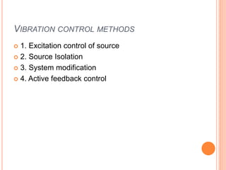 Measurement & Control of Vibration | PDF