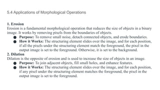 Unit 5 Morphological Image Processing Advanced Topics in Digital Image ...