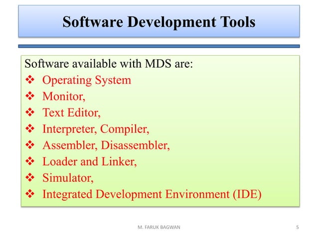 microcontroller application | PPT