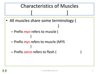 Unit 5 Muscular System | PPTX