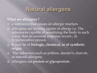 Unit 5 natural products | PPTX