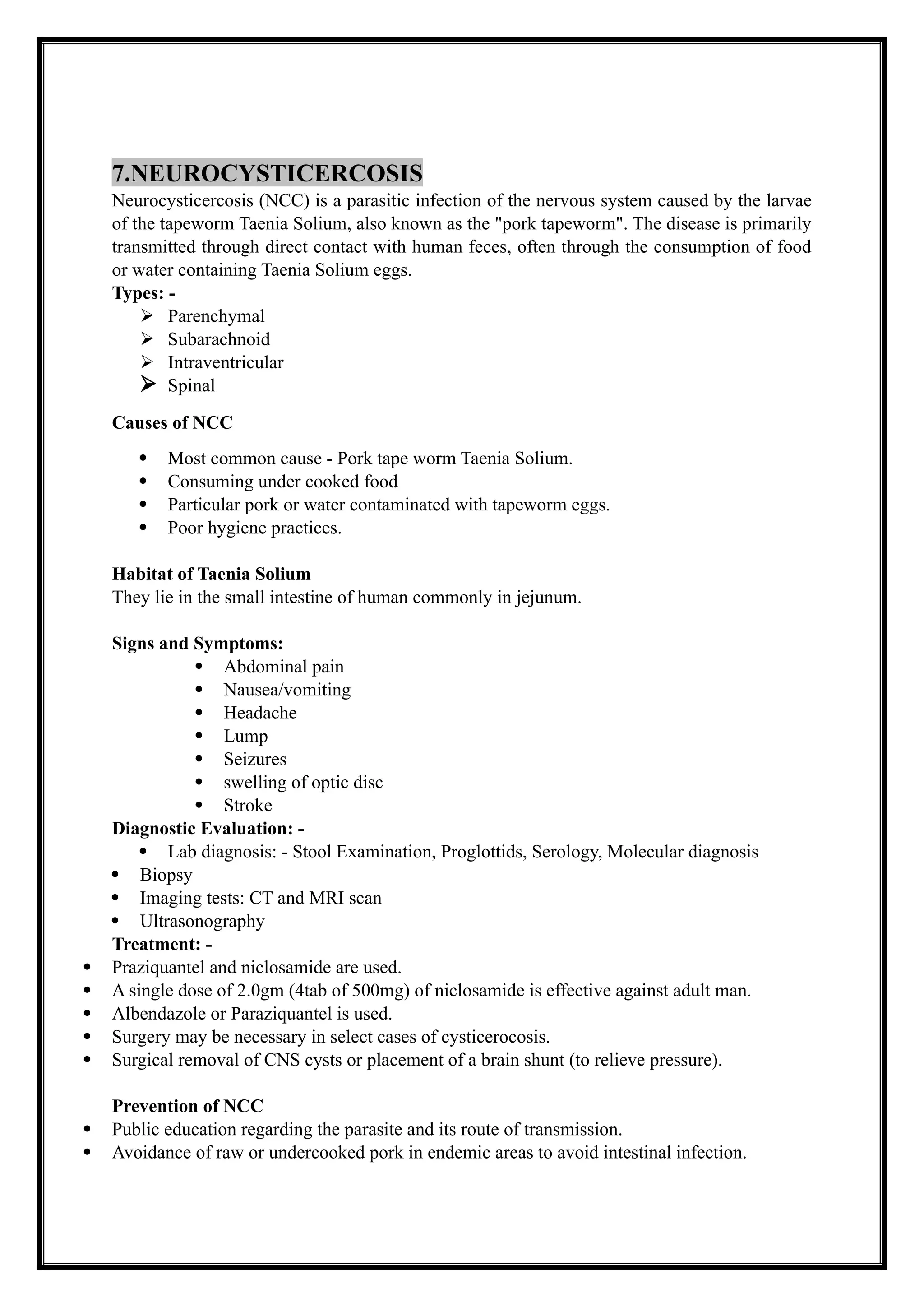 Unit 5 NERVOUS SYSTEM DISORDERS ..(M.Sc. Nursing 1st Year) | DOCX