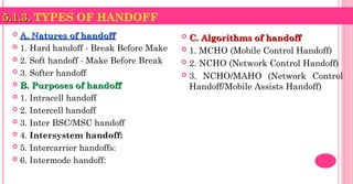 UNIT 5 new - GSM TDMA in cellular and mobile | PPT
