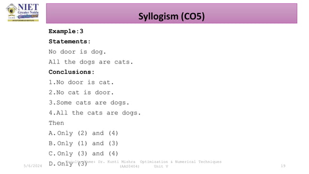 Optimization and numeric techniques.pptx