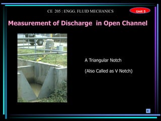 Unit 5 Open Channel flow.pdf Unit 5 Open Channel flow | PDF