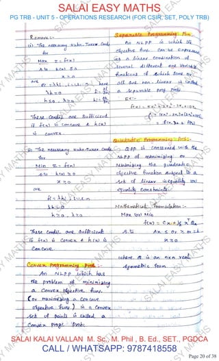 Unit 5 Operations Research.pdf