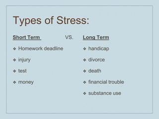 Unit 5 part 1 stress | PPTX