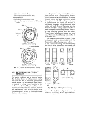 Bearings introduction and selection proceduree | PDF