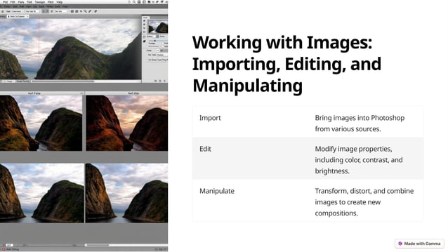 Unit 5 PC package Introduction to Photoshop | PPT