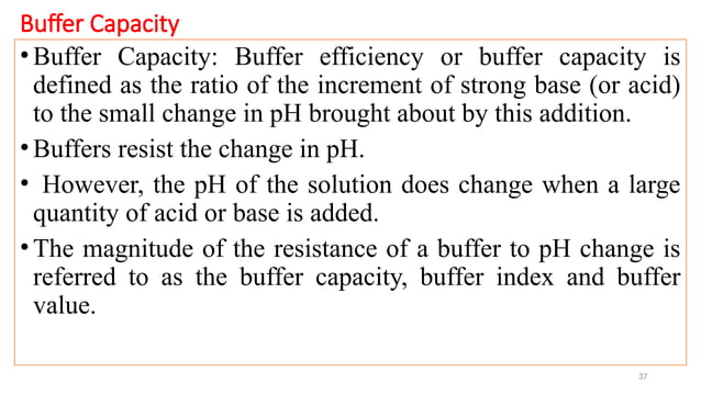 Unit 5 pH, buffers.pRESENTATION SEMII B. | PPTX | Chemistry | Science