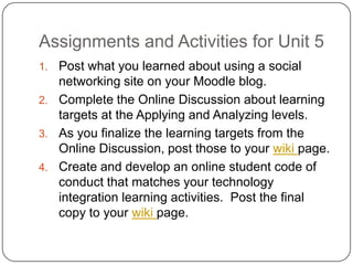 Unit 5 powerpoint | PPTX