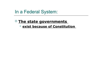 UNIT 5 POWERPOINT NOTES VASILCHEK American federalsystem.ppt