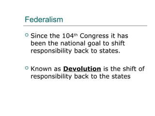 UNIT 5 POWERPOINT NOTES VASILCHEK American federalsystem.ppt