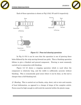 Unit5 Power Press Machine | PDF