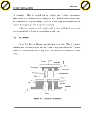 Unit5 Power Press Machine | PDF