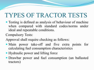 FARM TRACTORS UNIT 5 | PPTX