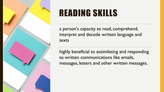 Unit 5 Reading Skills and ComprehensionPPT.pptx