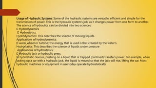 unit 5 Principals of hydraulics.pptx