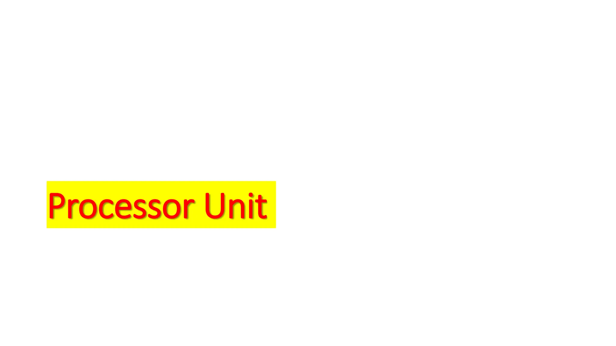 Unit 5_Processor Design.pptx alu design and implementation | PPTX