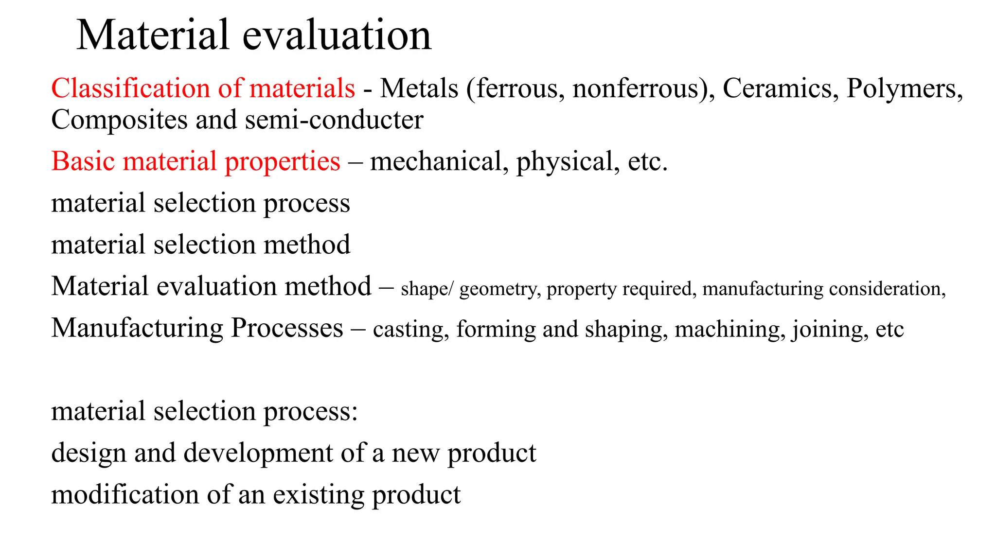 PROCESS PLANNING. steps in process selection | PPT
