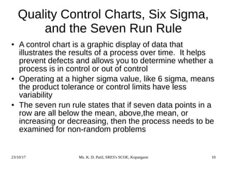 Unit 5 quality control | PDF