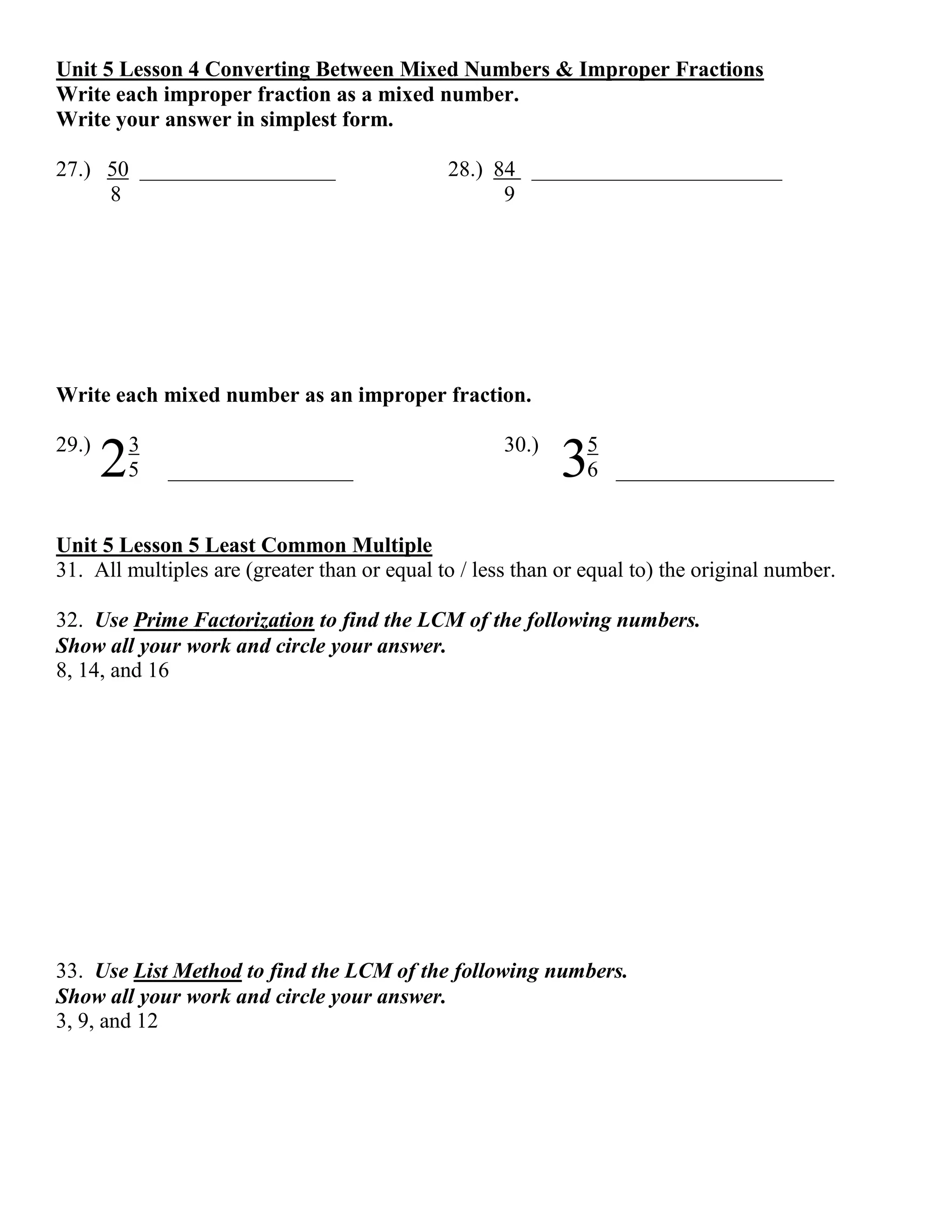 Unit 5 quiz review | DOCX | Standardized Testing | Educational Assessment