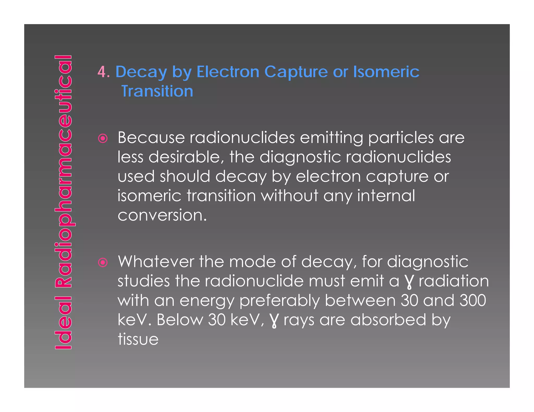 Radiopharmaceuticals Introduction | PDF
