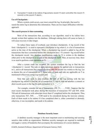 Unit 5 rdbms study_material | PDF